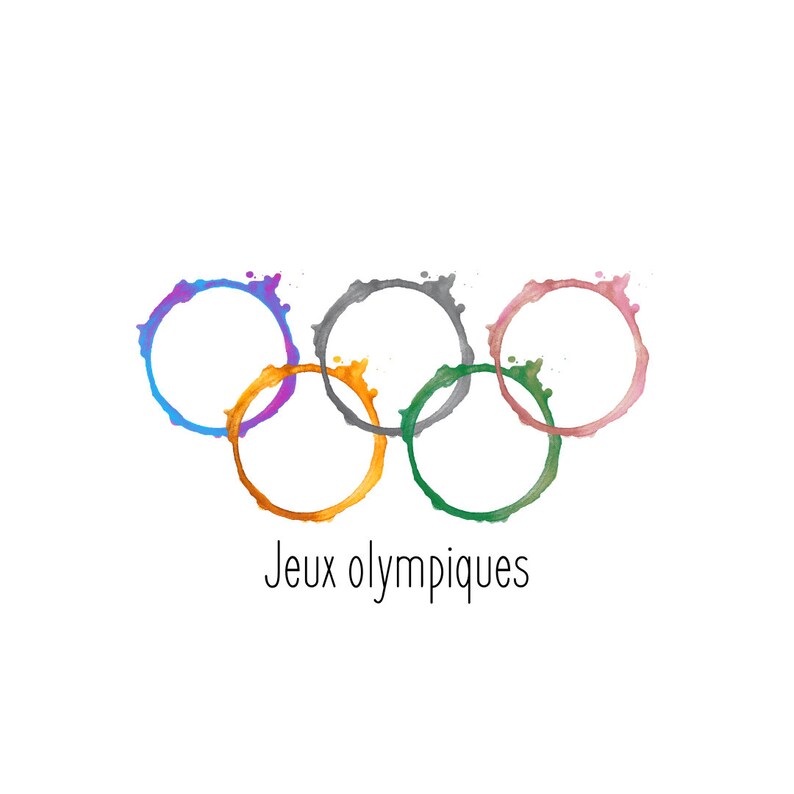 Paris 2024 Olympics Digital Print PDF Download - Etsy