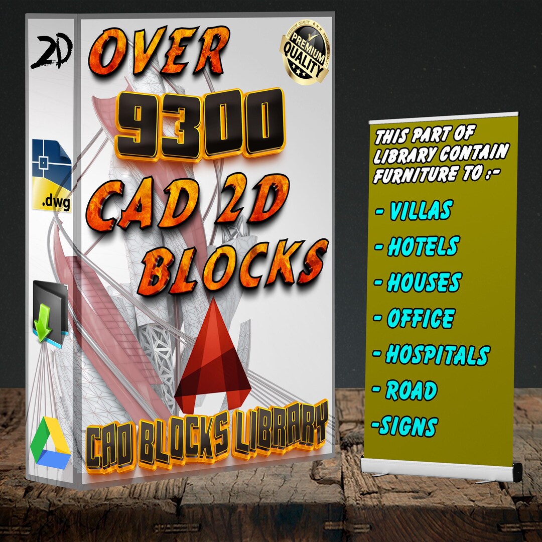 9300 + Autocad Block 2D DWG Library: Interior Living Places FURNITURES ...