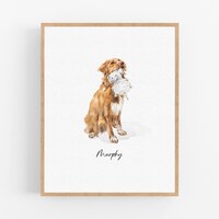 Dog Print - Etsy