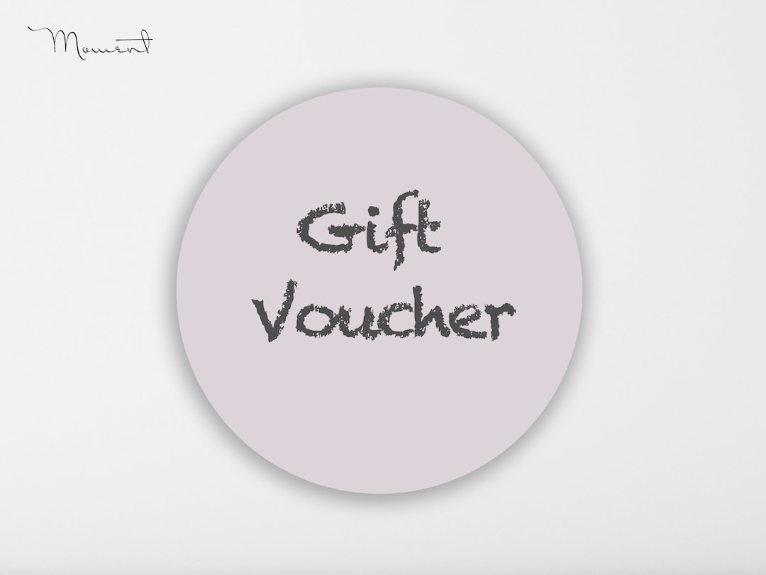 Digital Gift Voucher in Our Shop, Christmas Gift, Engagement Gift ...