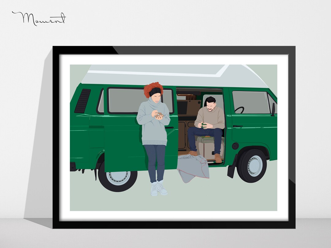 Car Drawing, Custom Car Portrait, Personalised Car Photo, Faceless ...