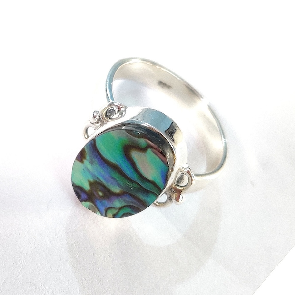 Abalone Ring - Etsy
