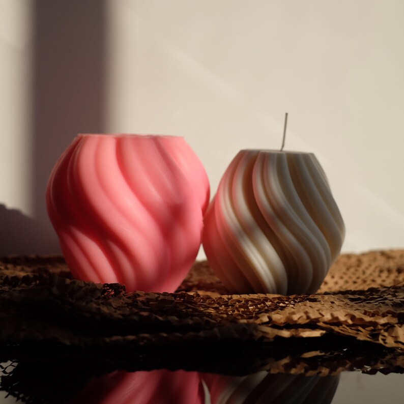 Thread Ball Type HUGE Rope Swirl Candle Mould Unique Spiral - Etsy