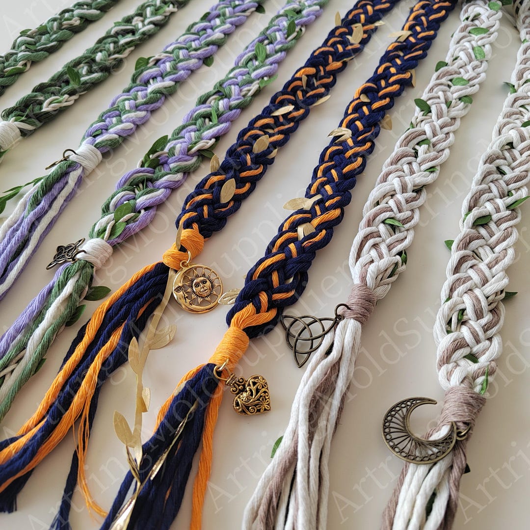 Custom Handfasting Cord in Your Colors,celtic Ceremony,irish Tradition ...