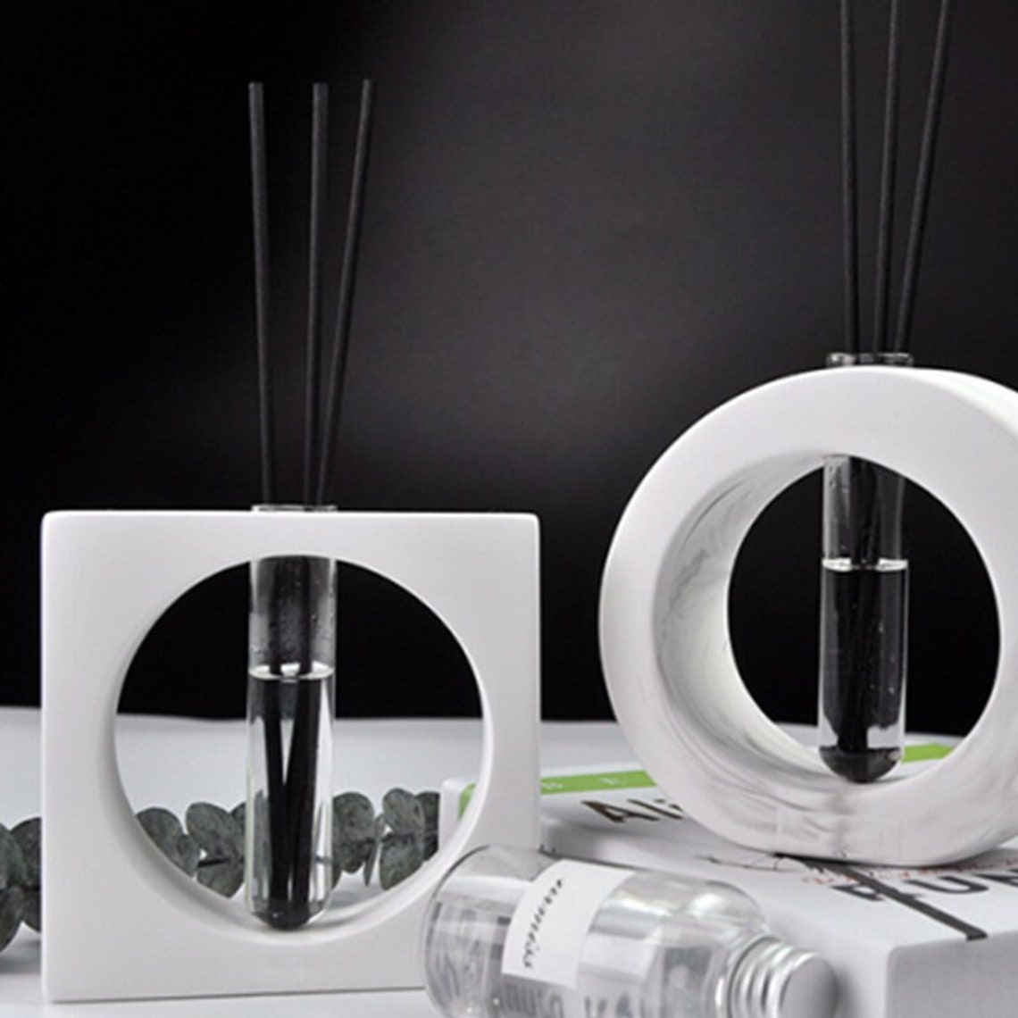 Plaster Diffuser Vase Planter Silicone Moldjesmonite Mould - Etsy