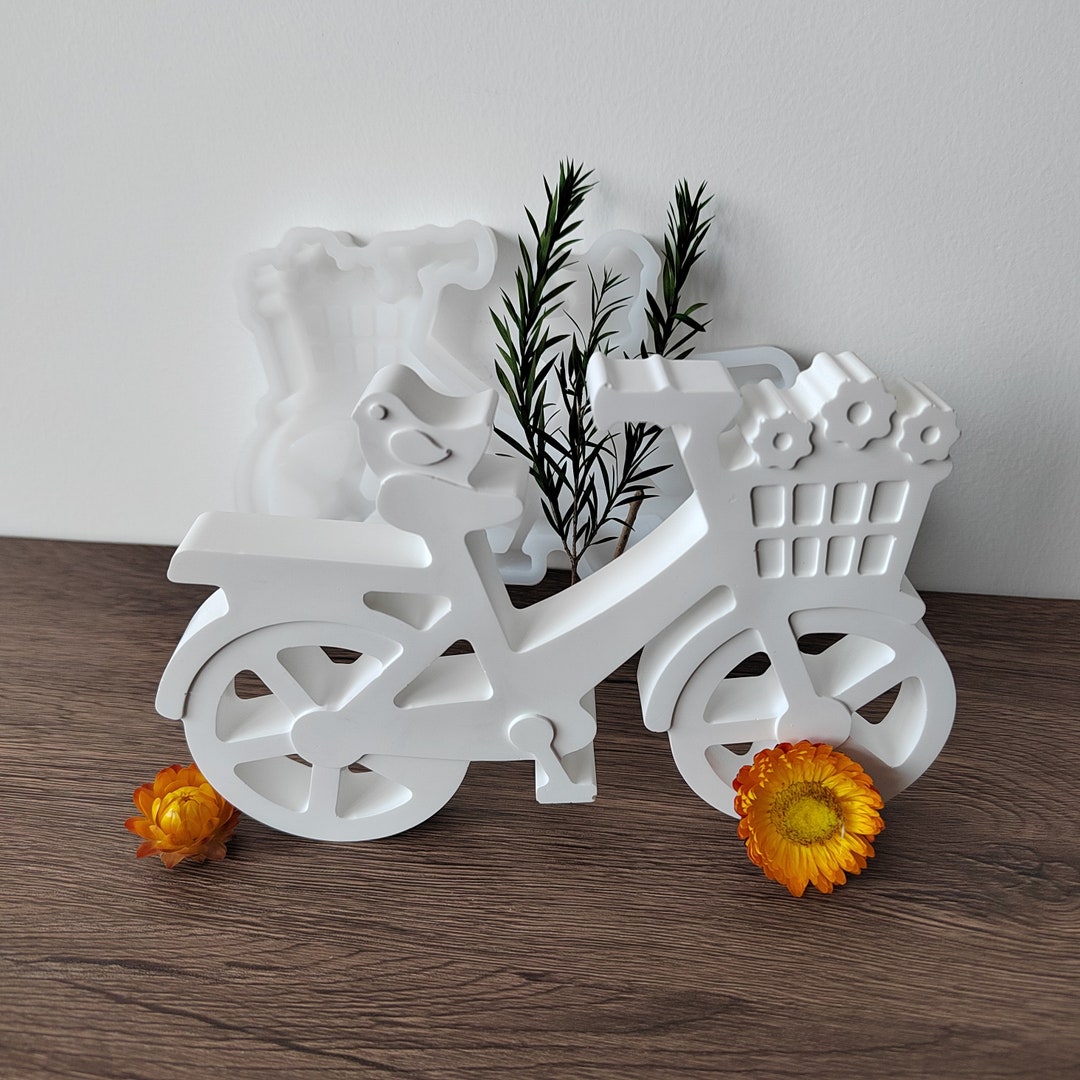 Silicone Mould,casting Mold,home Decoration,bicycle,spring,summer,table ...