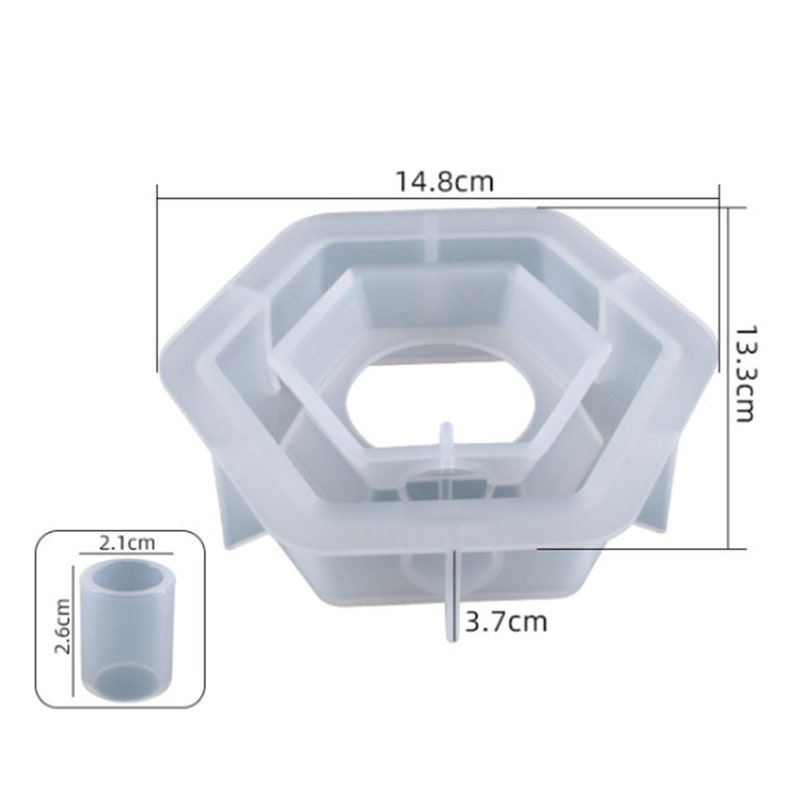 Plaster Diffuser Vase Planter Silicone Moldjesmonite Mould - Etsy