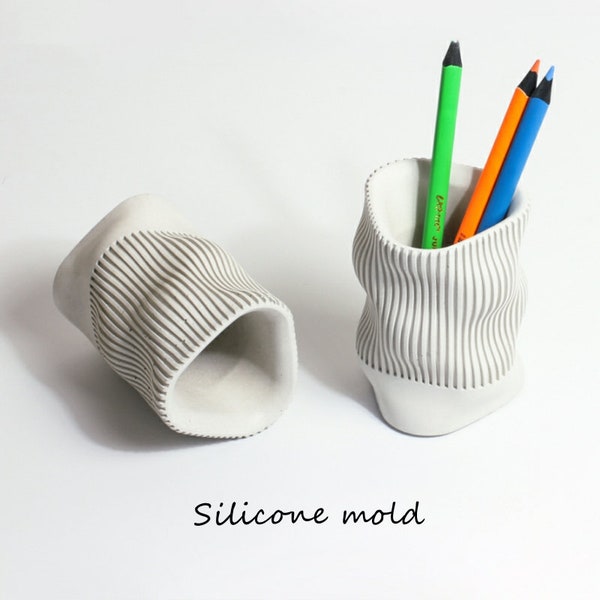 Pleated Pen Holder - Etsy