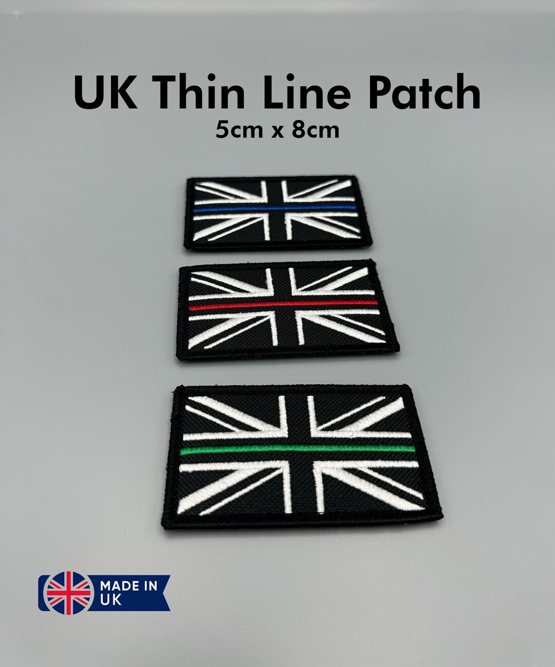 UK Thin Line Patch - Emergency Services - Etsy