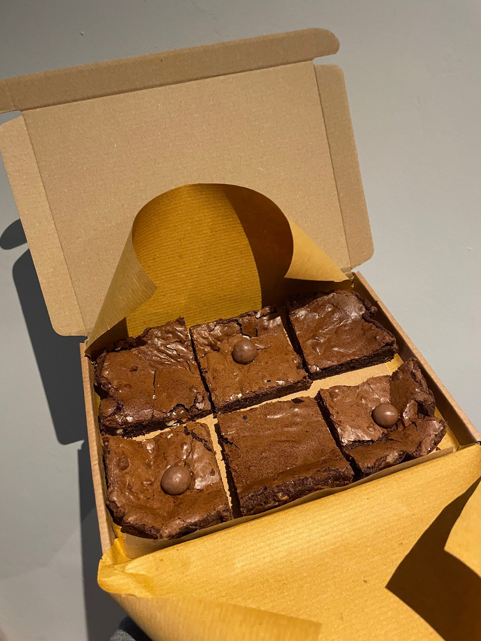 Postal Brownie Box - Etsy