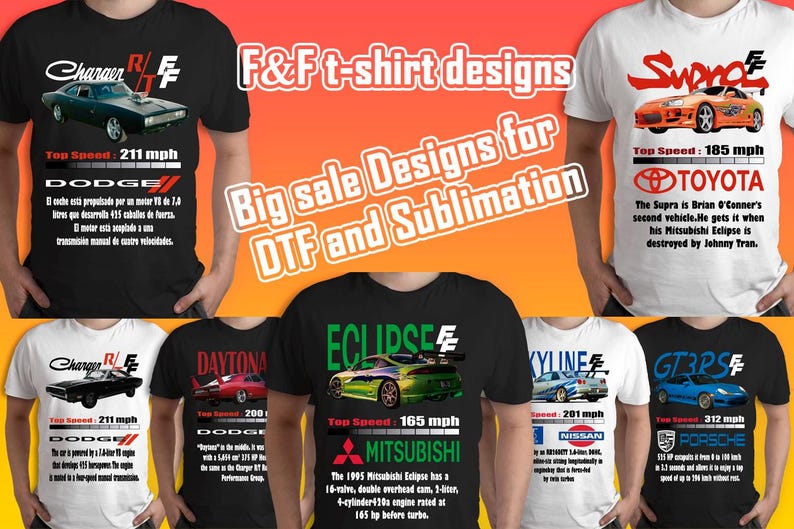 Fast and Furious Designs - Etsy