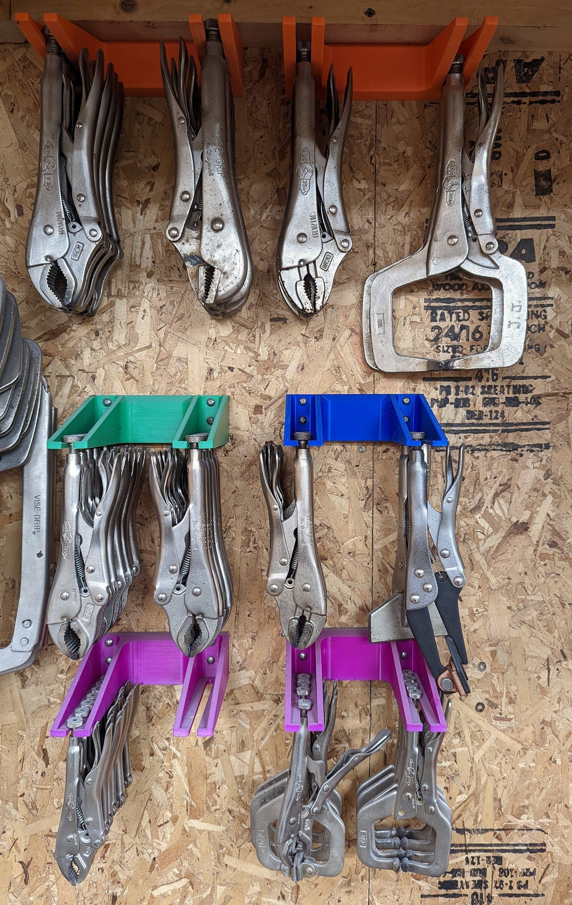 3D Printed Vise Grip Racks / Holders Small - Etsy