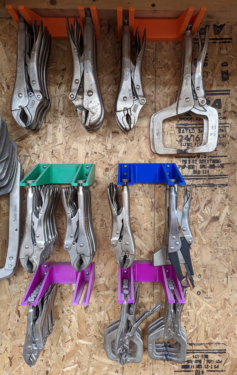 3D Printed Vise Grip Racks / Holders Small - Etsy