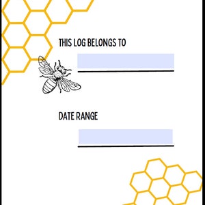 Beekeepers Log - A Journal for Beekeepers - Etsy