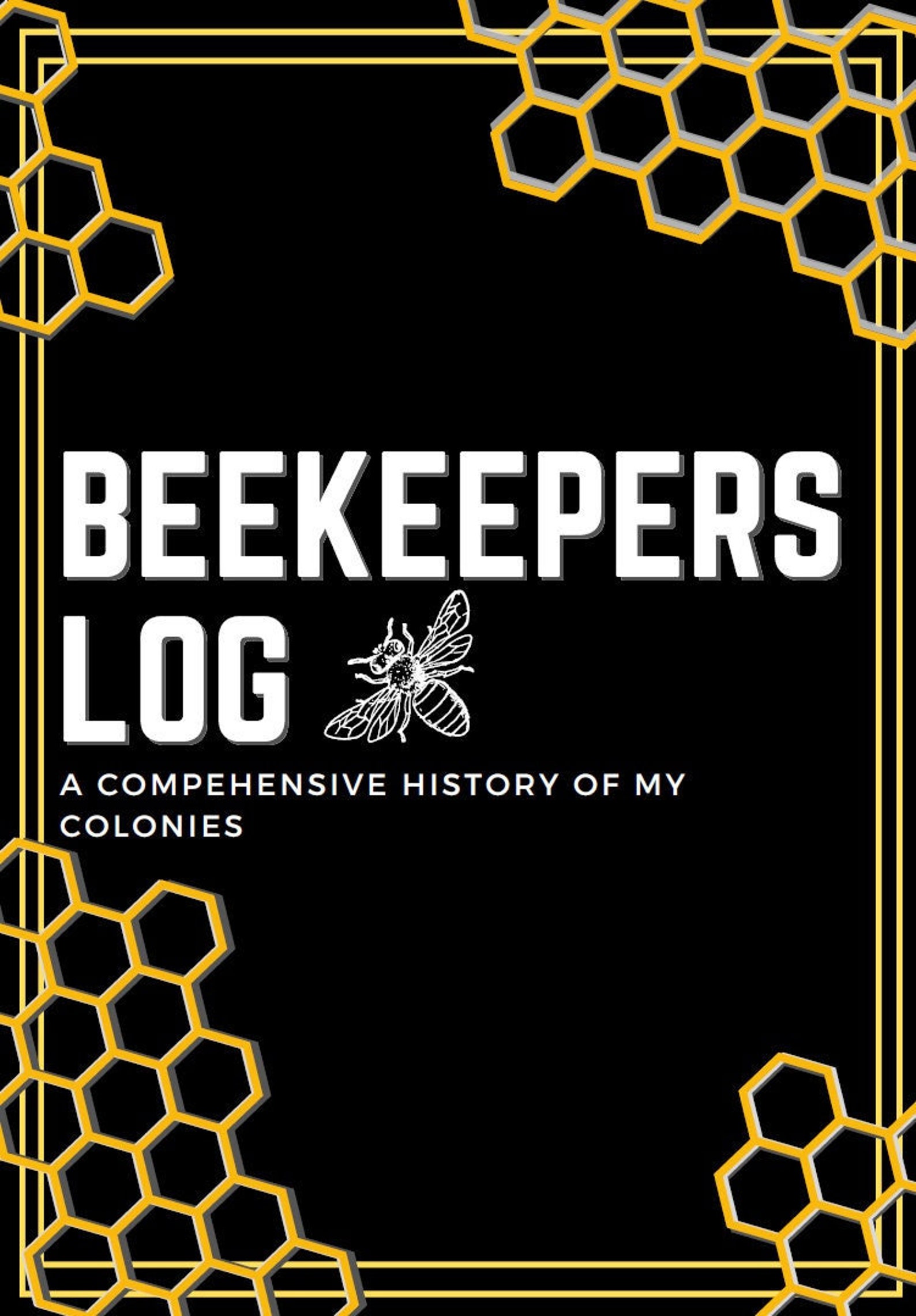 Beekeepers Log - A Journal for Beekeepers - Etsy