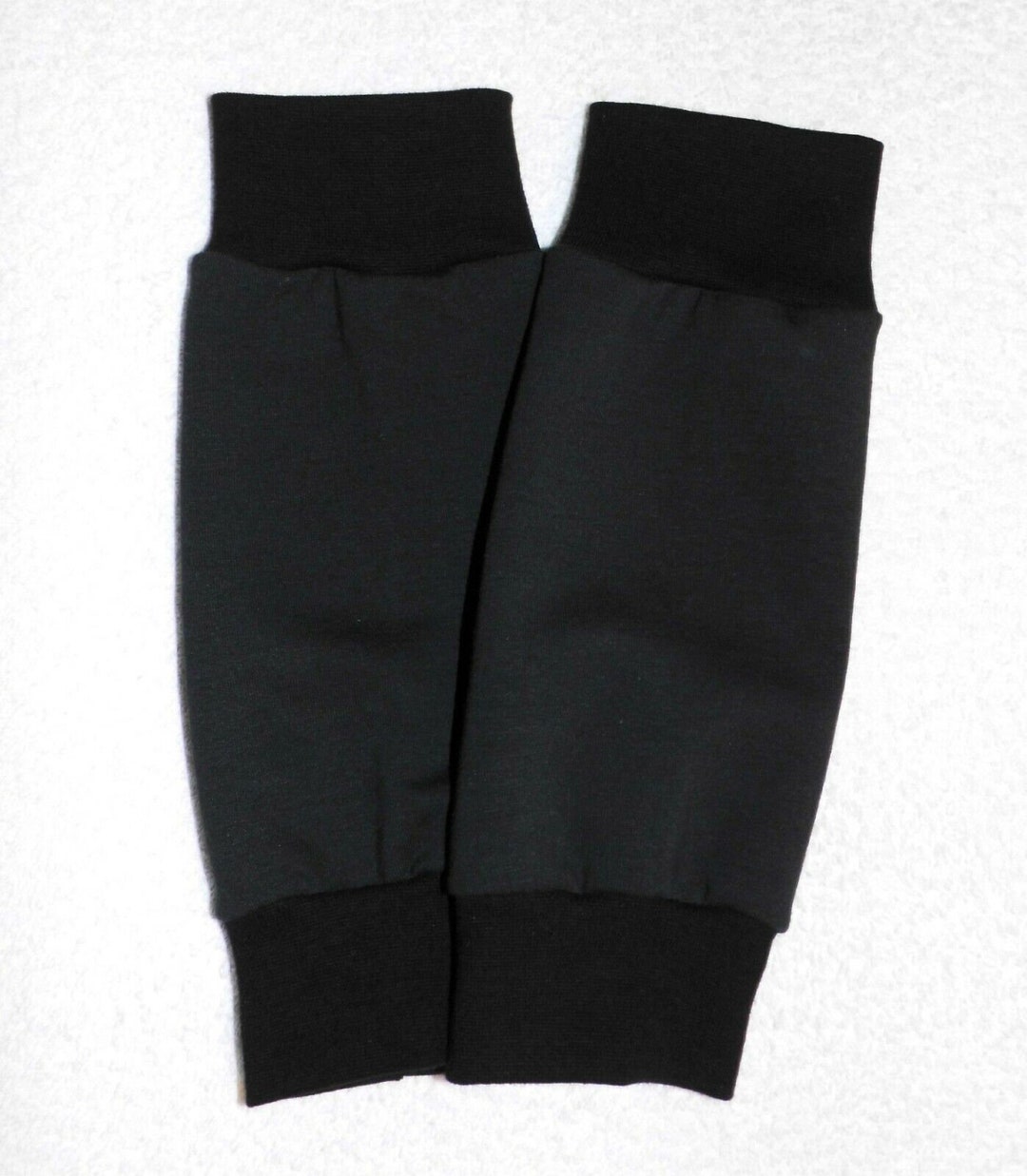 Cuffs Leg Cuffs Sweat Cuffs Leg Warmers Black Handmade - Etsy
