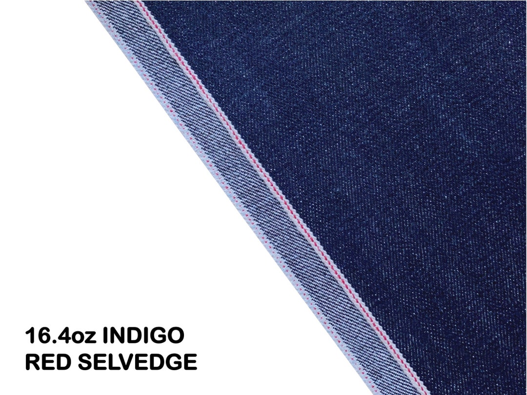 16.4oz Heavy Weight Cotton Red Selvedge Denim Fabric F7 - Etsy