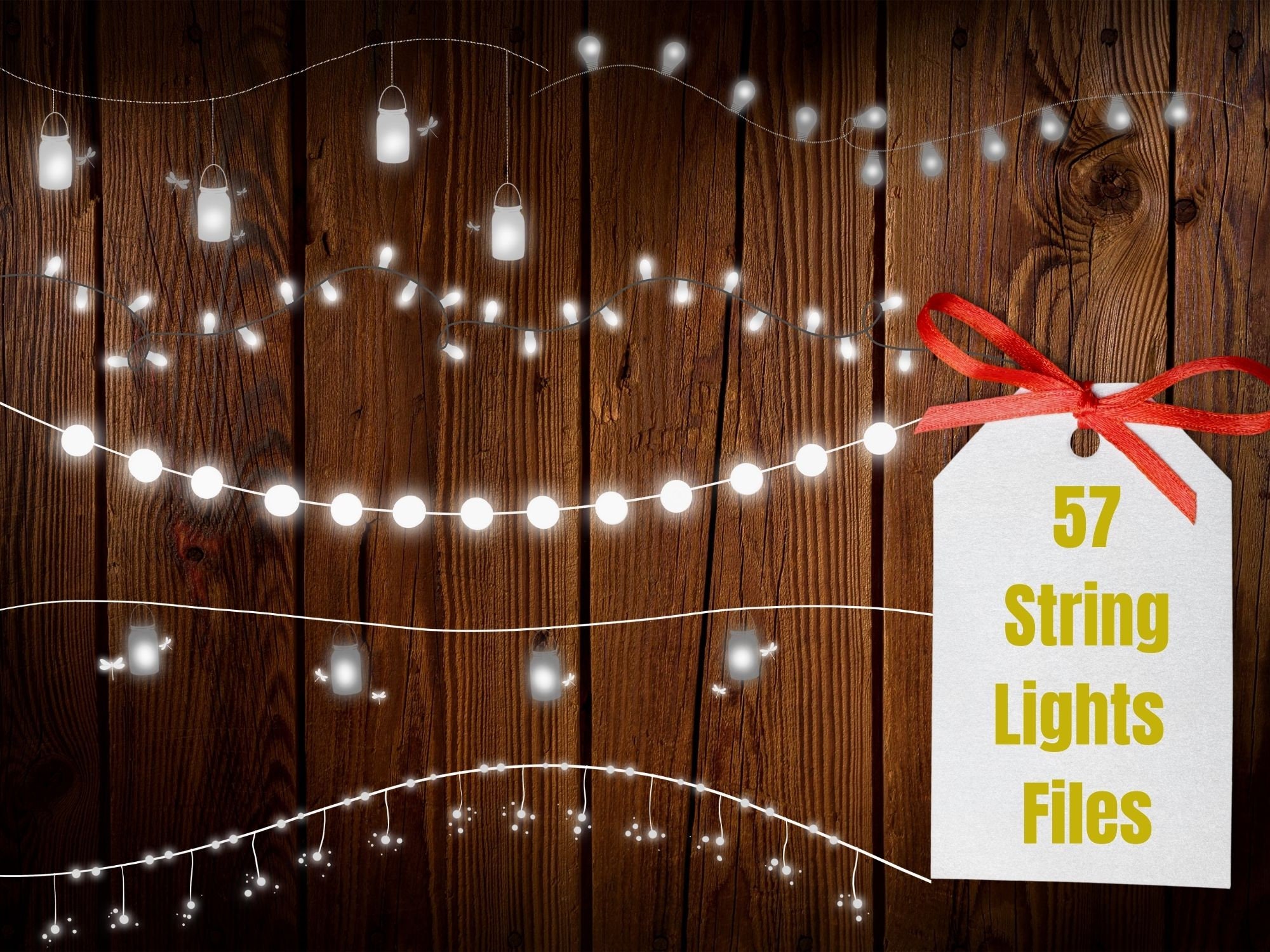 String Hanging Lights, String Lights Png, Lights Clipart, Fairy Lights ...