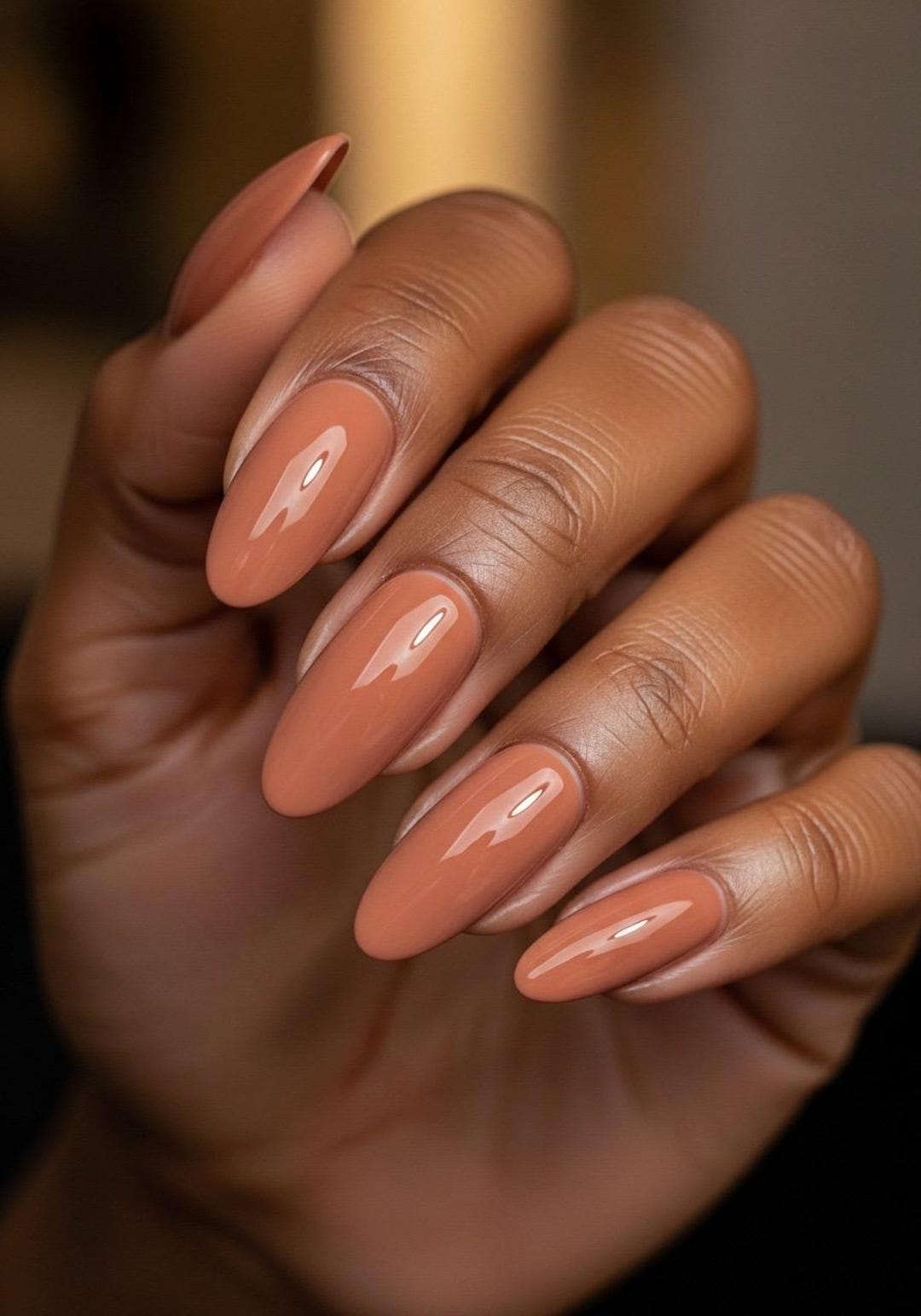 Clay Ember Luxe – Handmade Luxe Press on Nails | Reusable | Glossy Fall ...