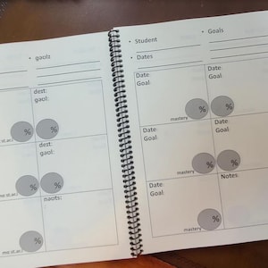 Spiral Bound Speech Therapist Log Book - Etsy