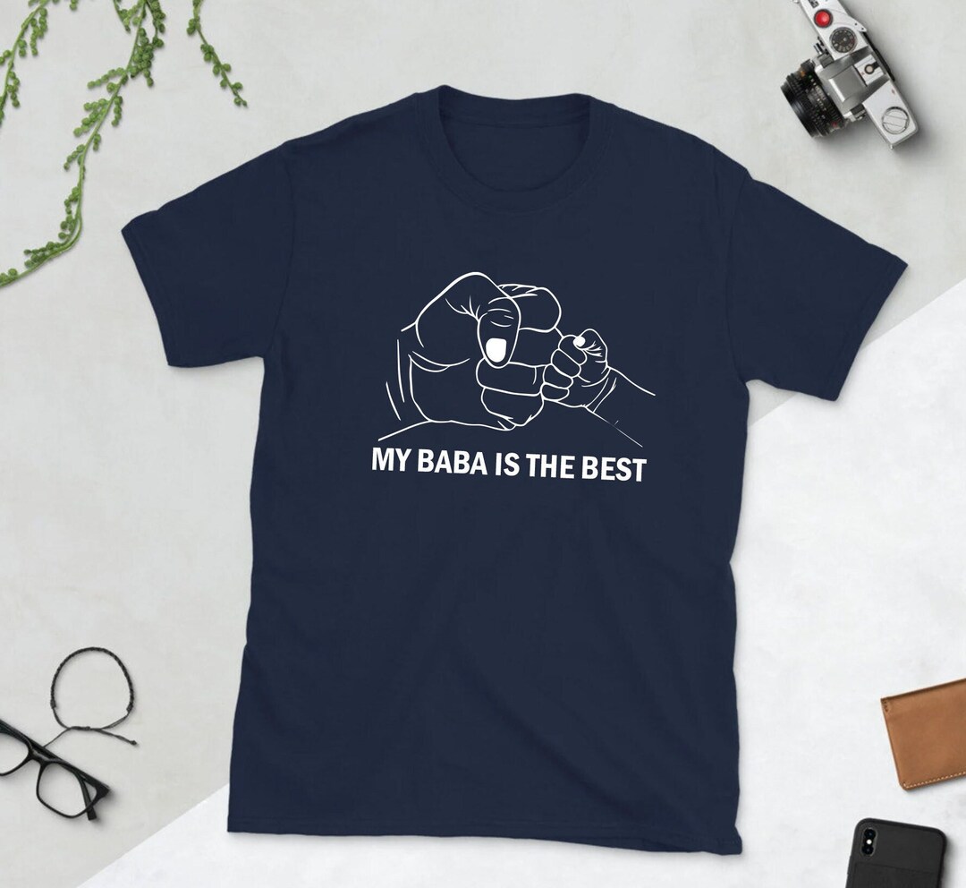 My Baba is the Best T-shirt - Father's Day T-shirt - T-shirts for Dad ...