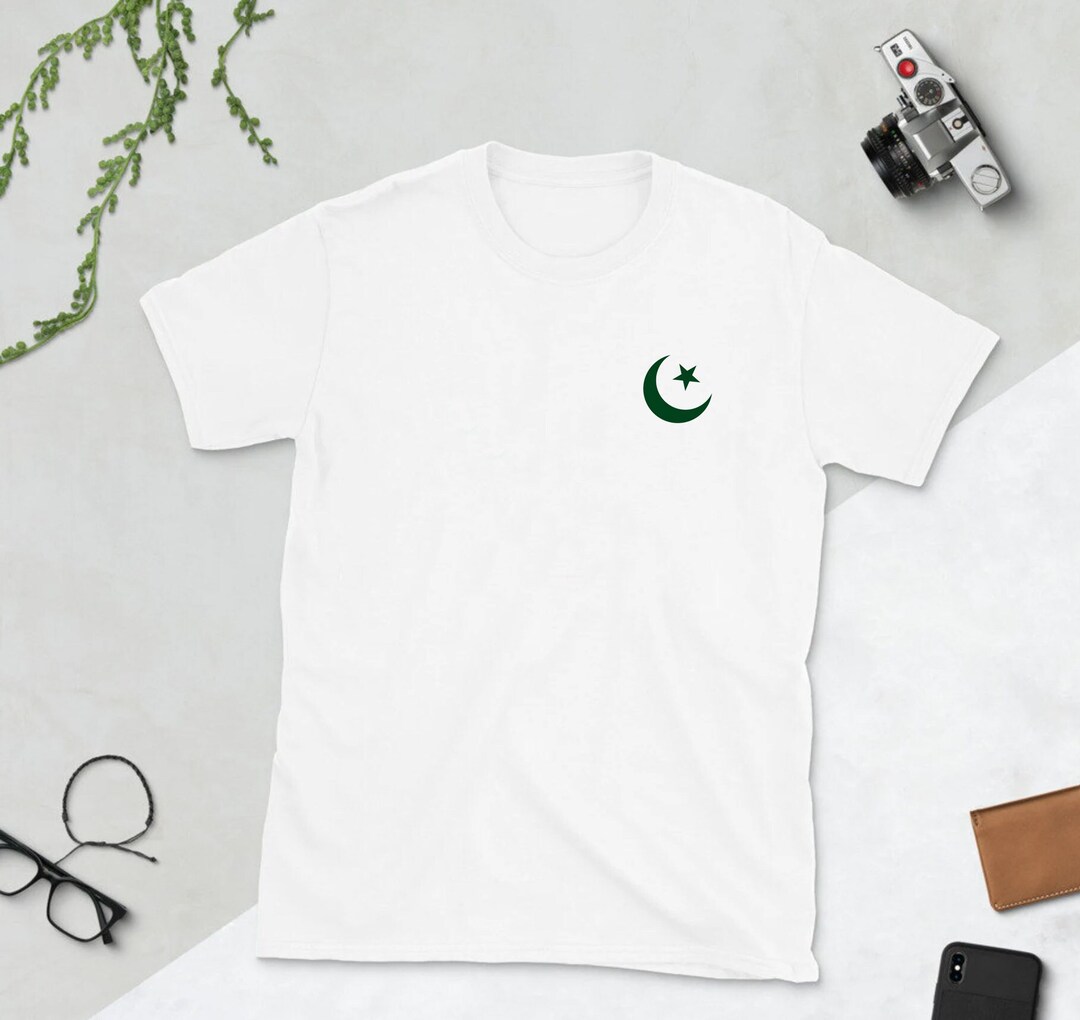 Pocket Chand Sitara Pakistan T-shirt - Independence Day T-shirt - Etsy