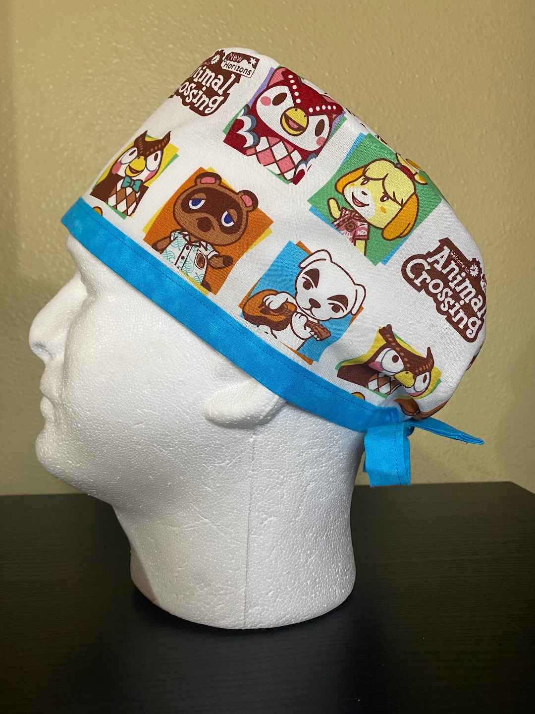 Nintendo Animal Crossing Cute Pixie Scrub Cap, , Halloween Scrub Caps ...