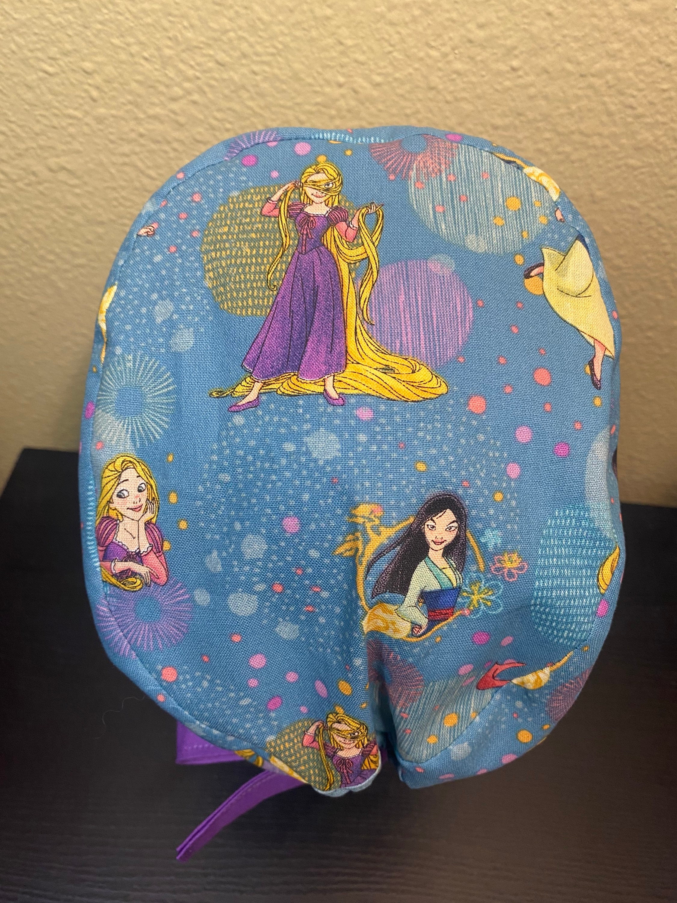 Disney Princess Mulan Rapunzel Cartoon Scrub Cap Scrub - Etsy