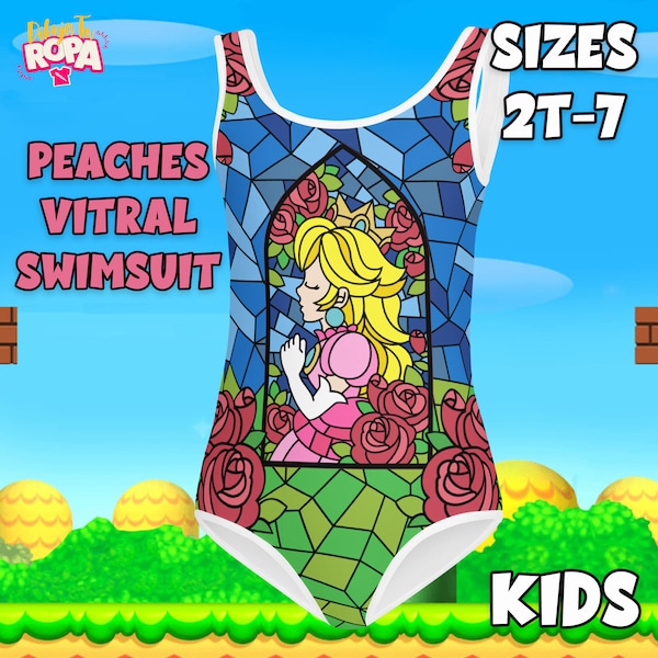 Princess Peach Swimsuit - Etsy