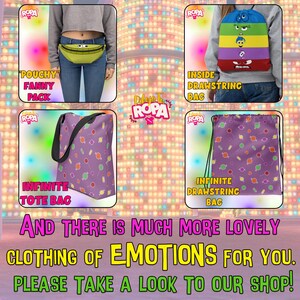 Fanny Pack Inspired by Pouchy From Inside Out 2 / Bloofy and Pouchy ...