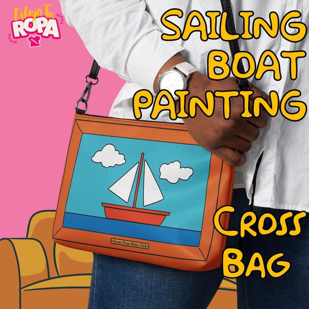 The Simpsons Sailing Boat Crossbag | Purse | Painting Scene From Moby ...