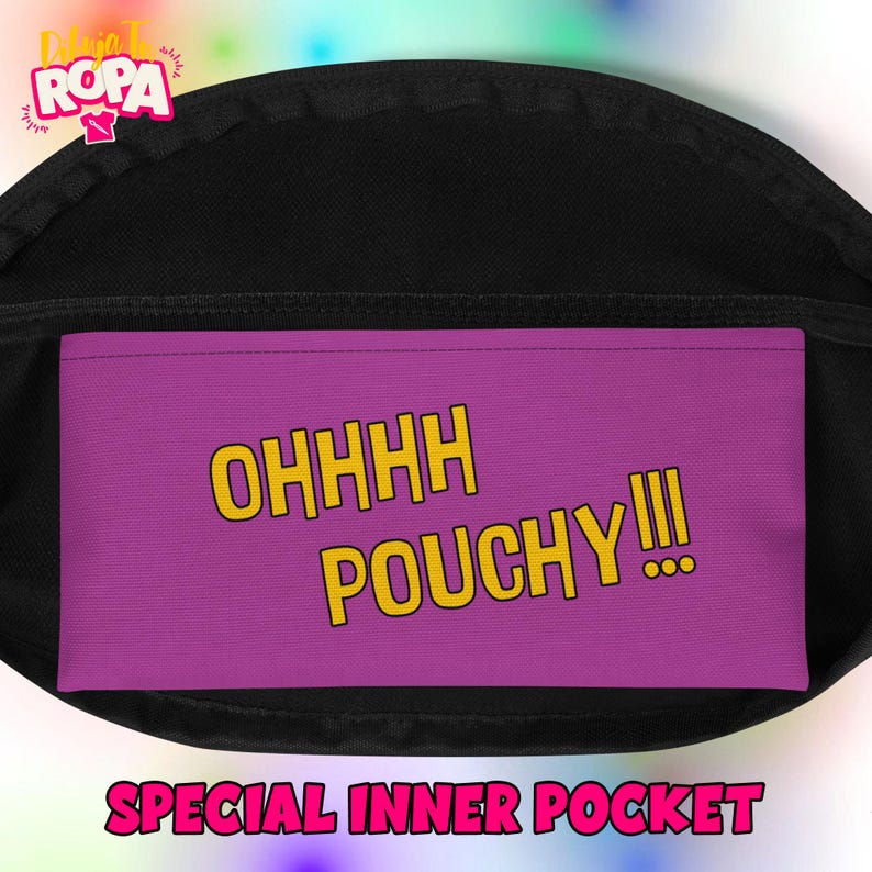 Fanny Pack Inspired by Pouchy From Inside Out 2 / Bloofy and Pouchy ...