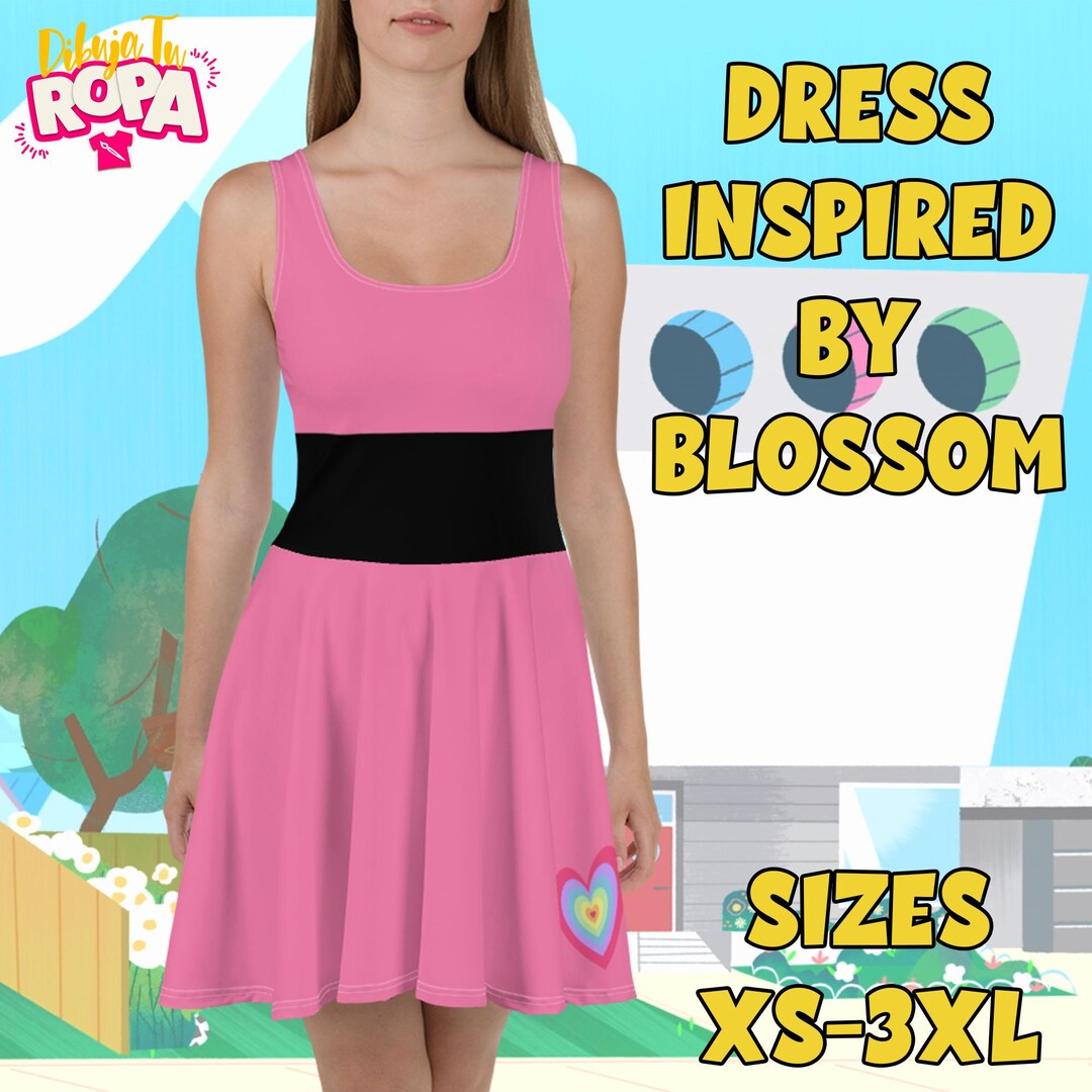 Costume Inspired by ‘blossom’ From the Powerpuff Girls / the Powerpuff ...