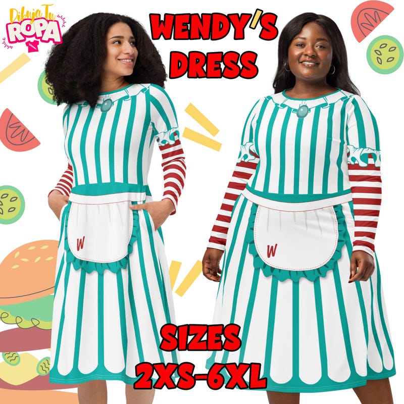 Wendys Costume - Etsy