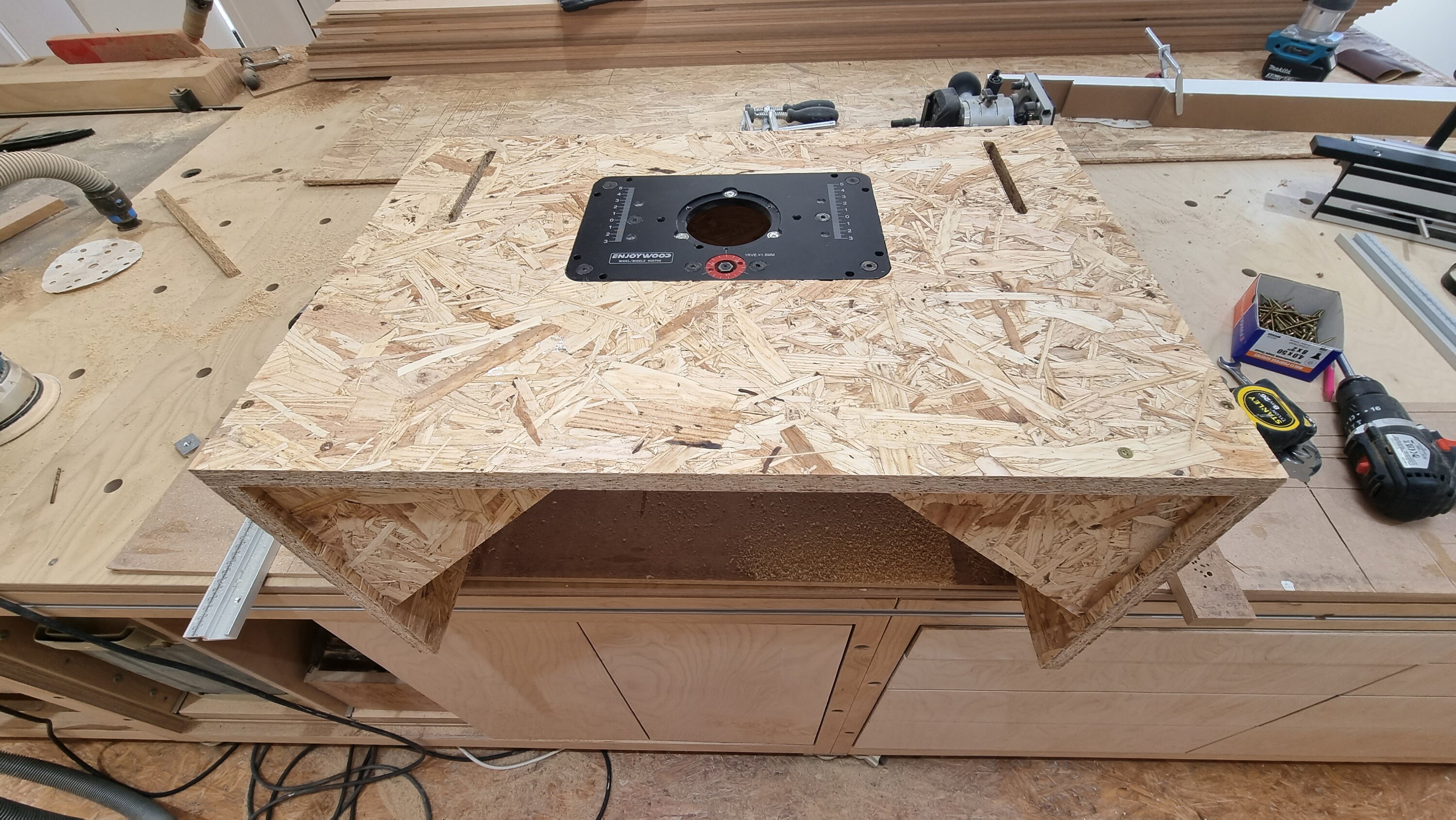 DIY Router Table Plans for 65MM Trimmer, Free Comprehensive Youtube ...