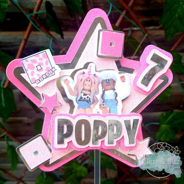 Roblox Cake Topper - Etsy UK