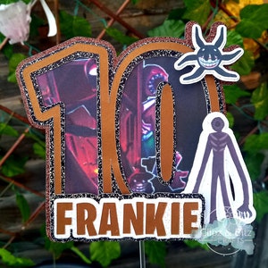 Roblox 3D Doors Character Cake Topper Personalised Name and Age Cake ...