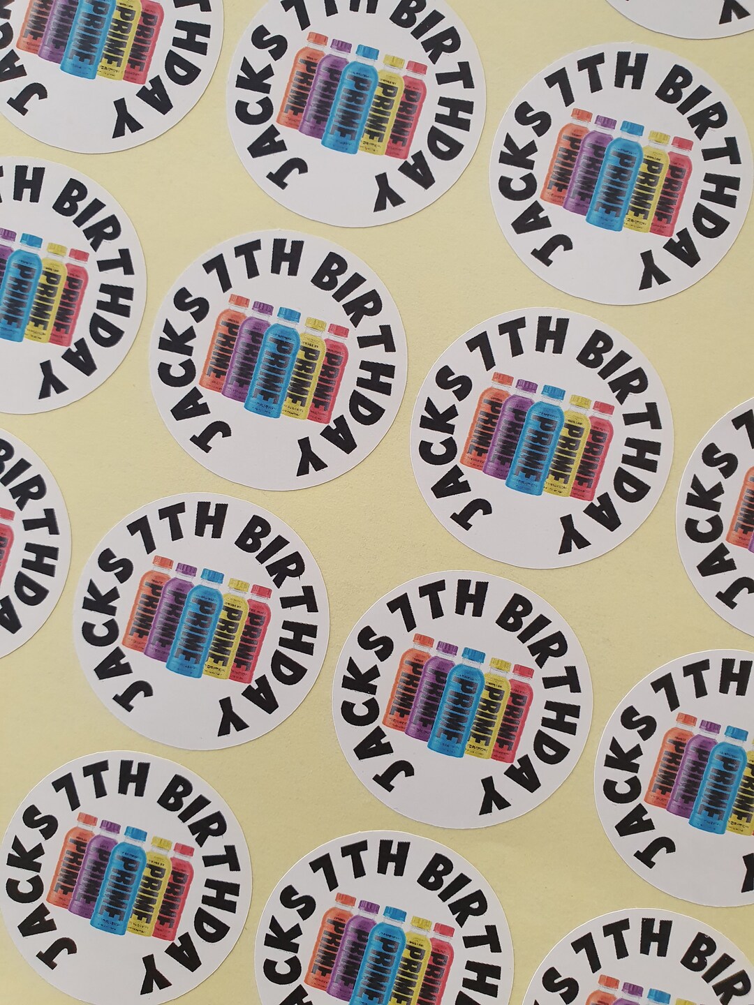 Prime/celebration/sweet Cone/party Bags/character Custom Personalised ...