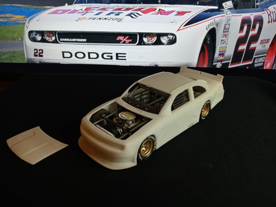 1:24 2010 NASCAR Dodge Challenger Resin Body - Etsy