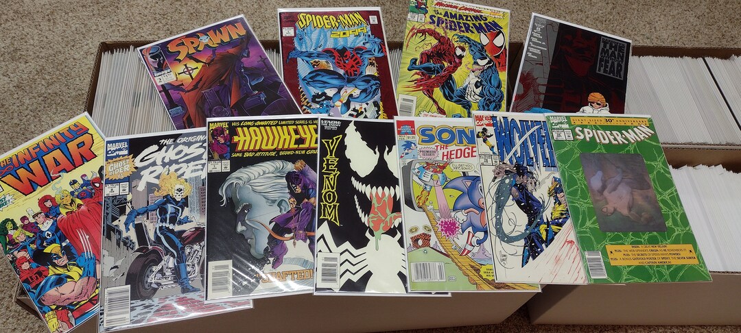 Comic Book Mystery Box - Etsy