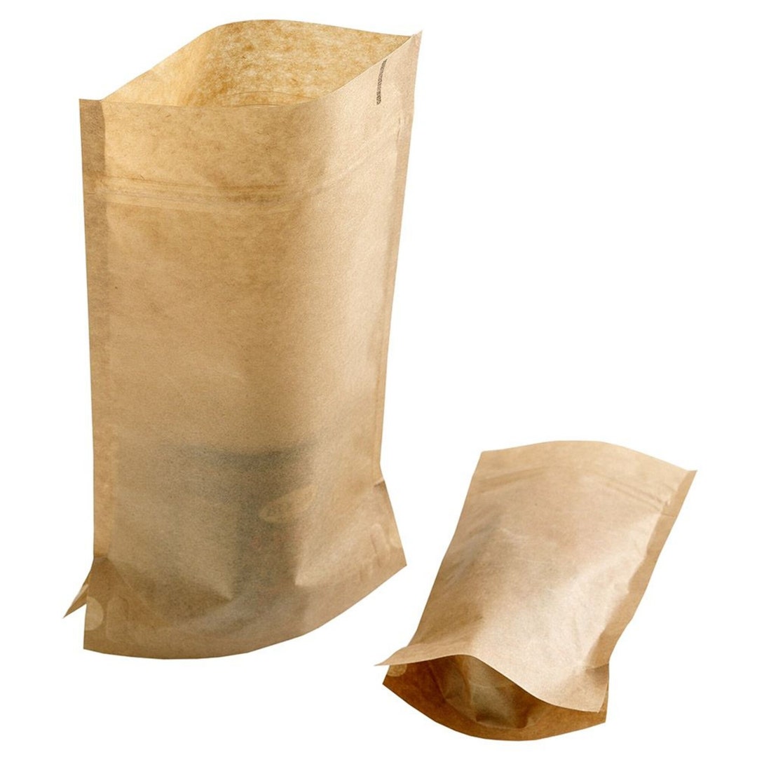 Kraft Paper Bags, Seal Packaging, Sealable Food Pouch - Etsy