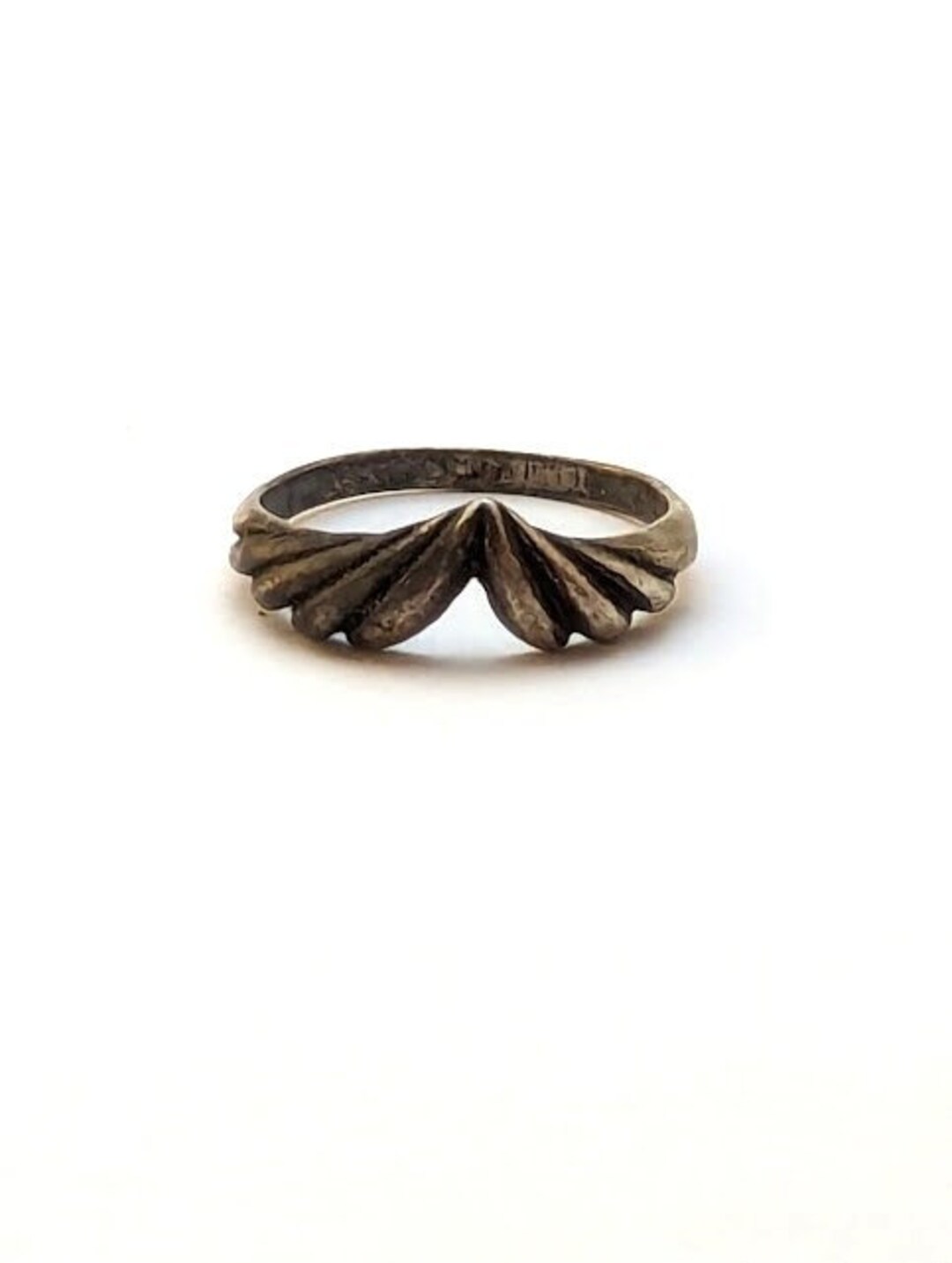 Vintage MCM Sterling Silver Ring - Etsy