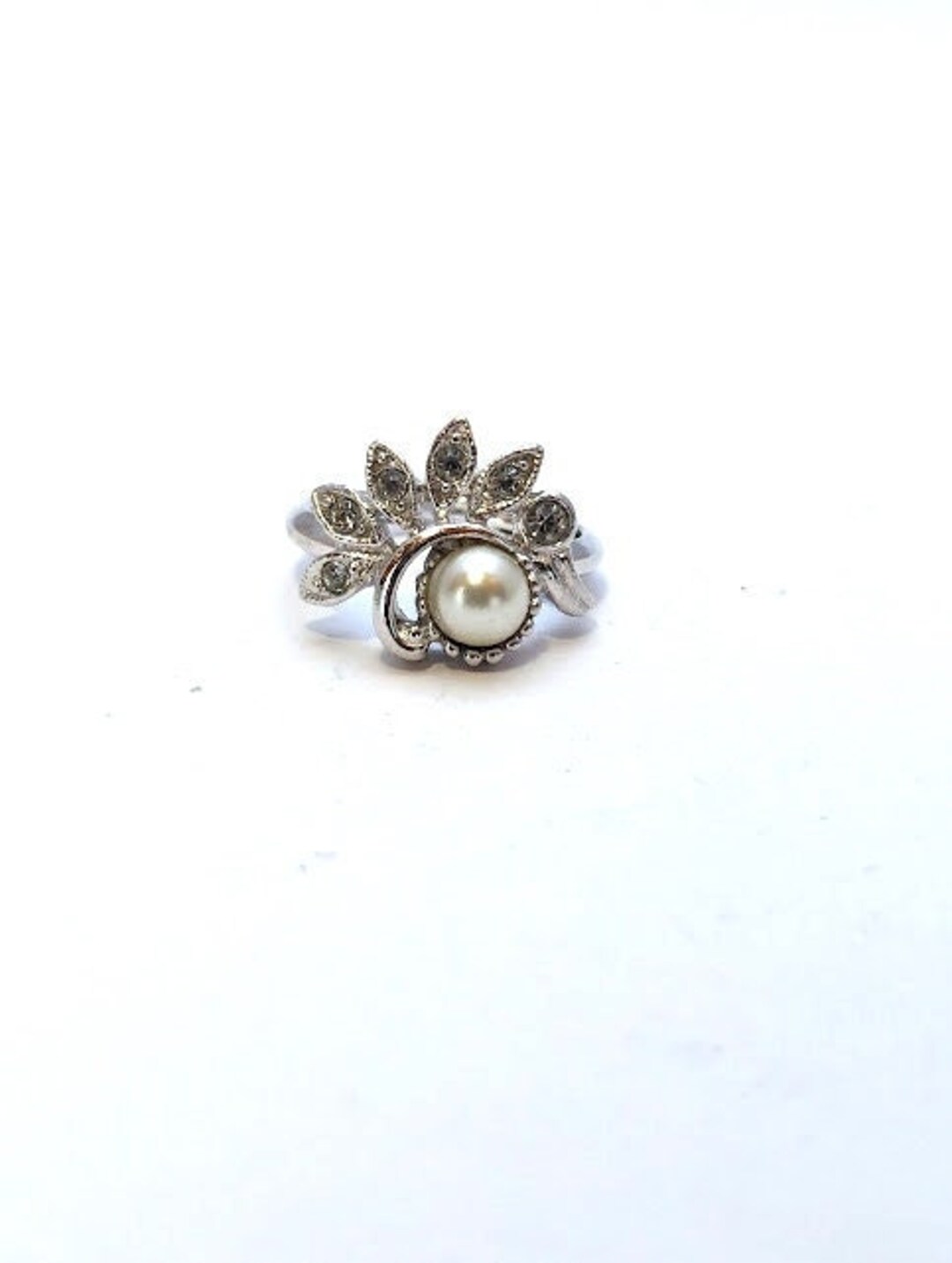 Vintage MCM Cocktail Ring, Vintage Jewelry - Etsy
