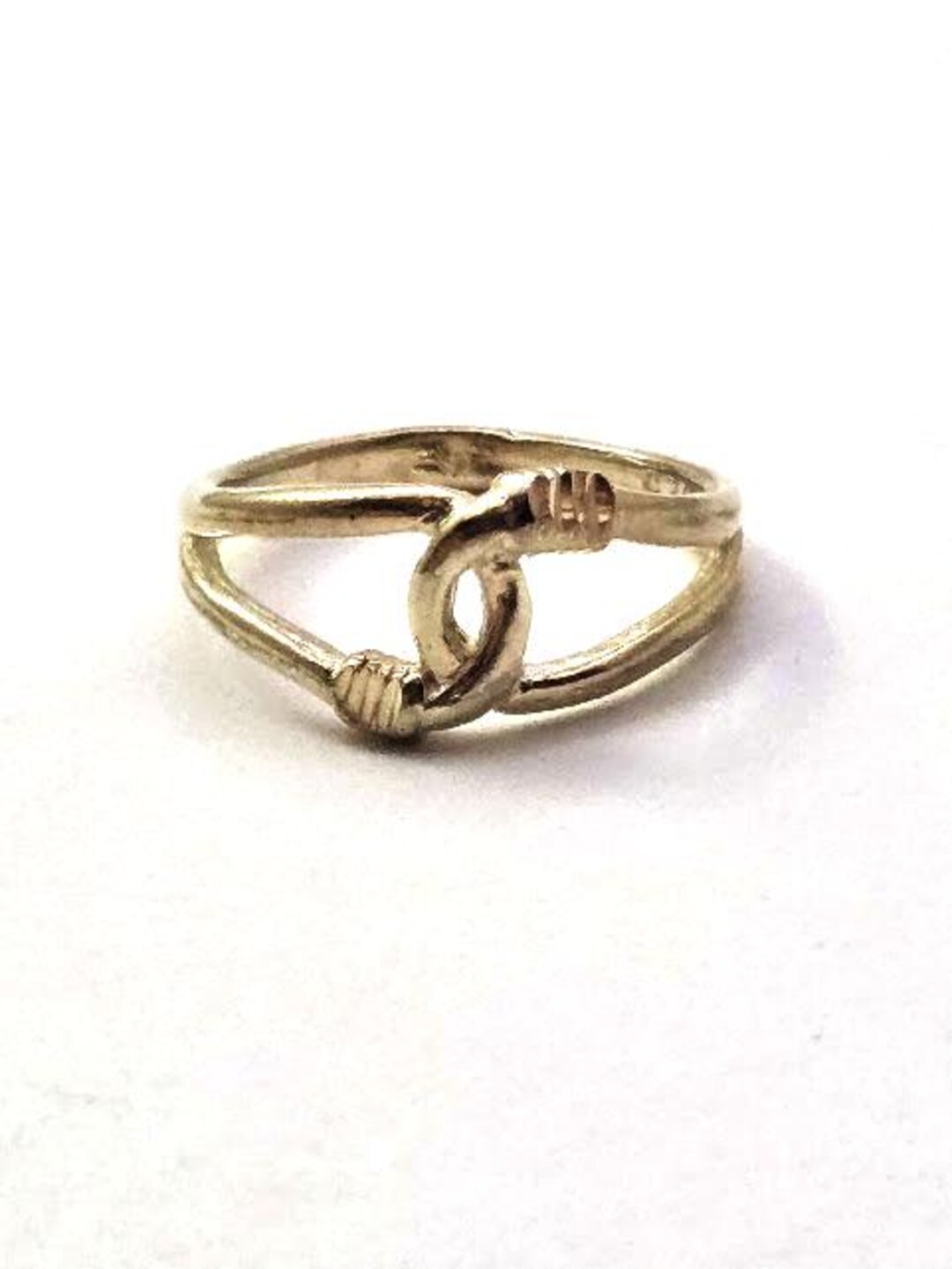 Vintage MCM Sterling Silver Ring - Etsy