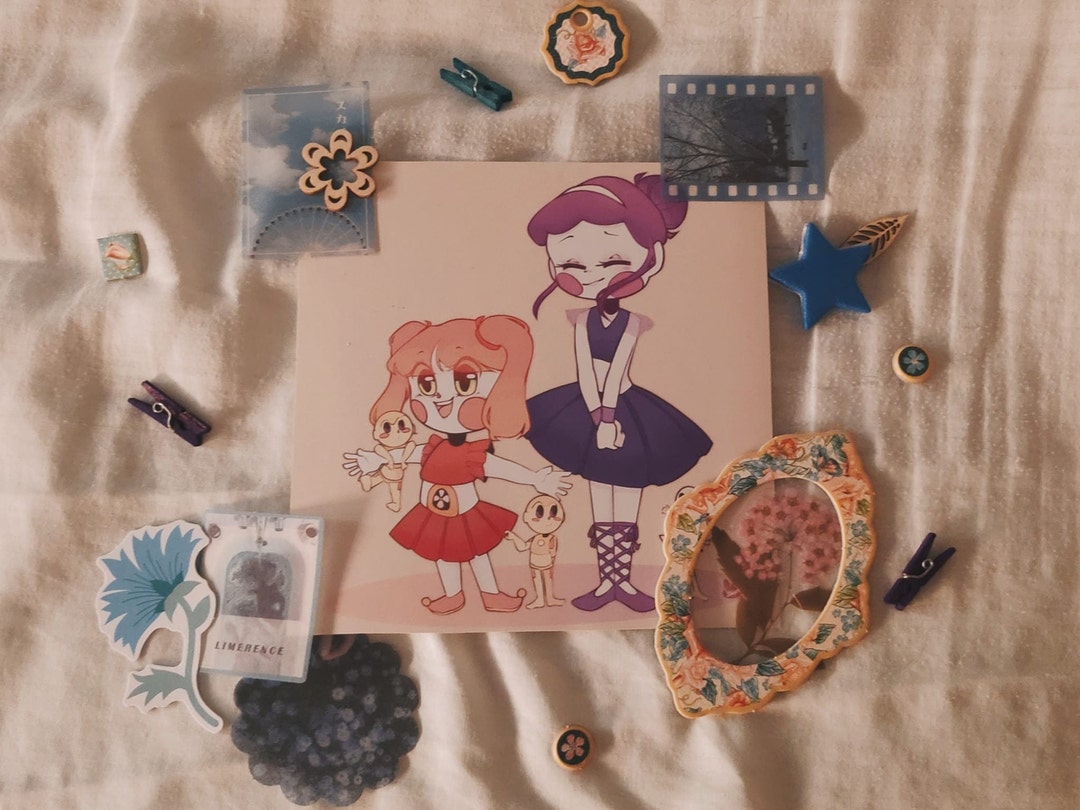 Baby & Ballora Print - Etsy