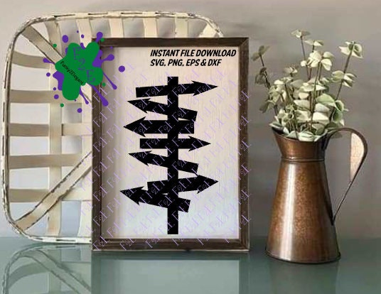 Directional Sign Post SVG, PNG, EPS, Dxf - Etsy
