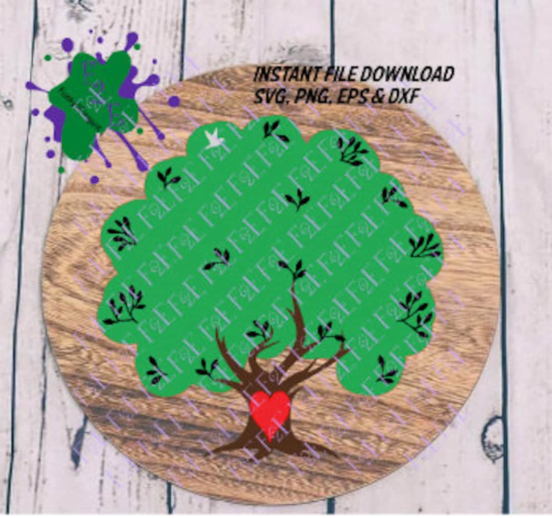 Family Tree (SVG, PNG, EPS, Dxf) - Etsy