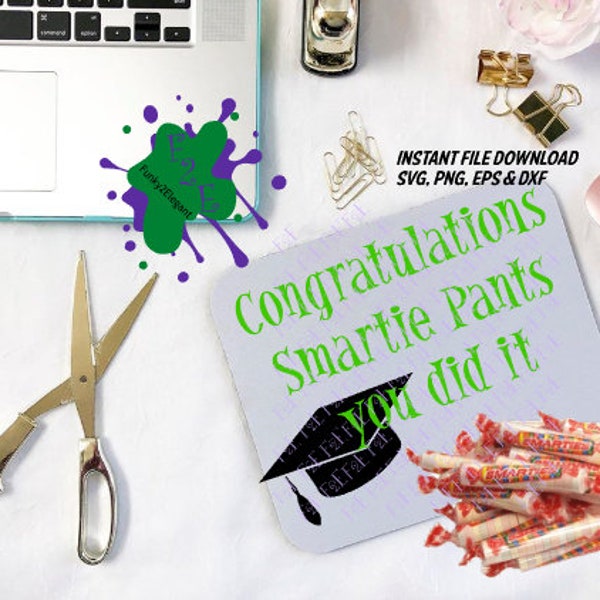 Congratulations Smartie Pants - Etsy