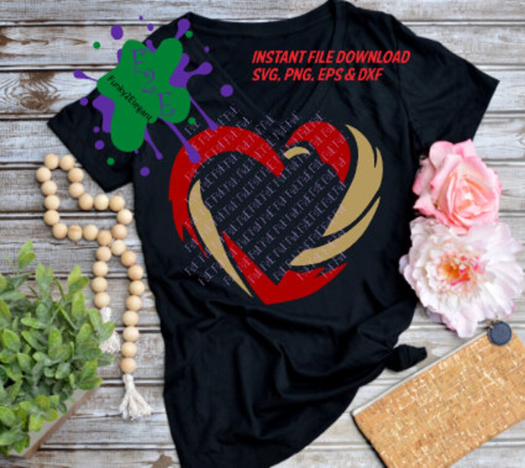 Heart (SVG, PNG, EPS, Dxf) - Etsy