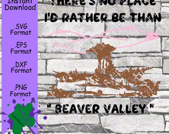 Beaver Valley Svg - Etsy Australia